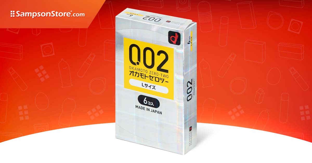 Okamoto Unified Thinness 0.02 L-size (Japan Edition) 58mm 6's Pack PU ...