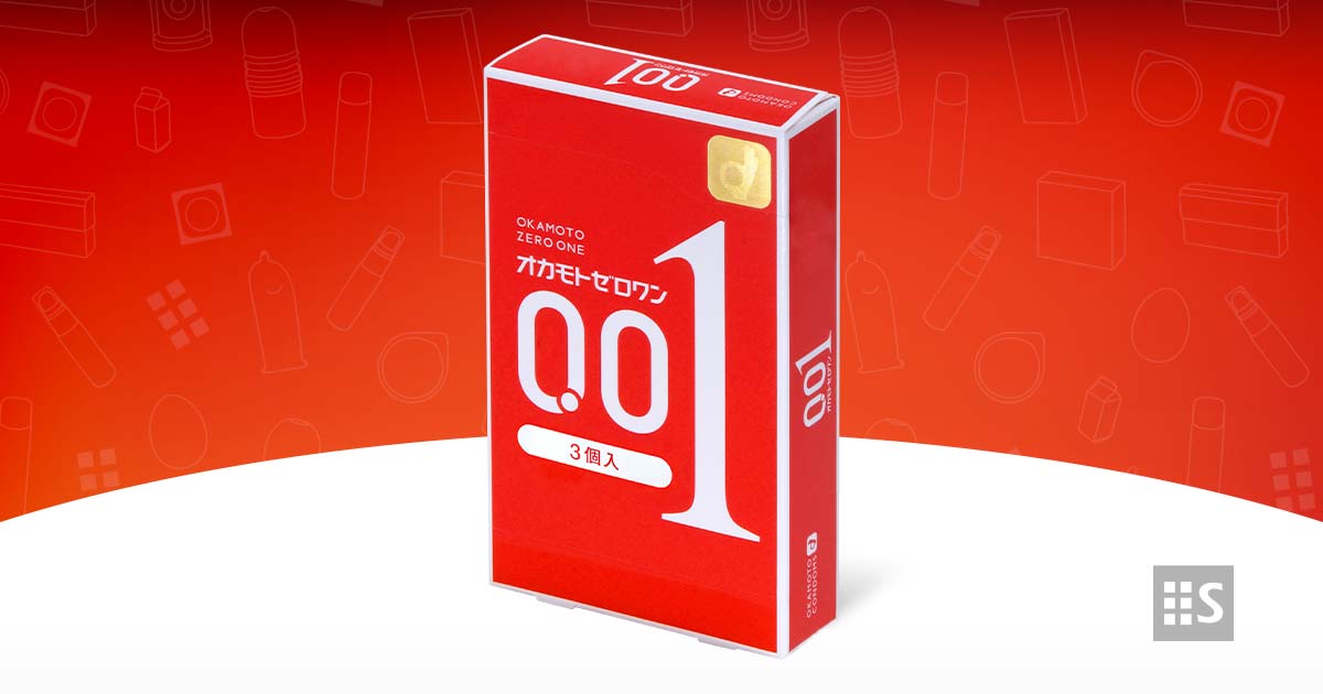 Okamoto 0.01 3's Pack PU Condom - Sampson Store