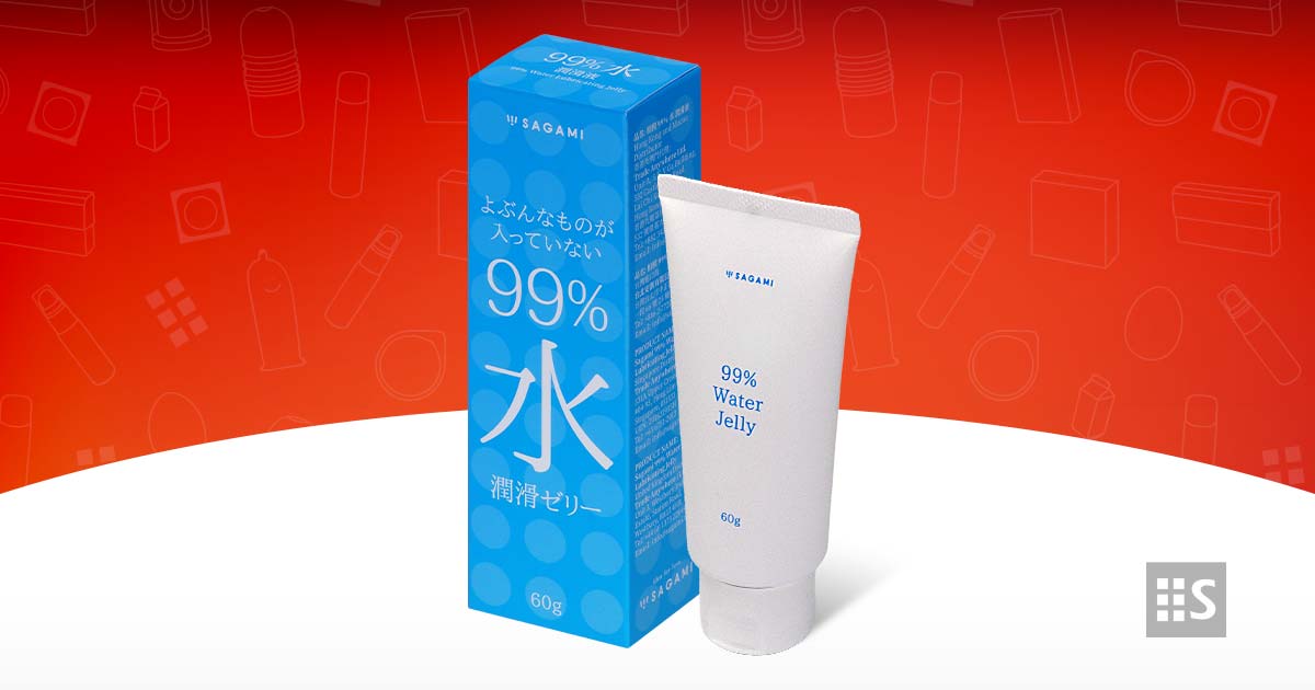 Sagami 99% Water Lubricating Jelly 60g Water-based Lubricant - Sampson ...